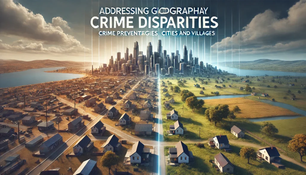 Natural factors in criminology | Geographical factor. Village and city ...