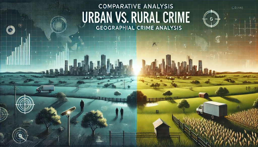Natural factors in criminology | Geographical factor. Village and city ...