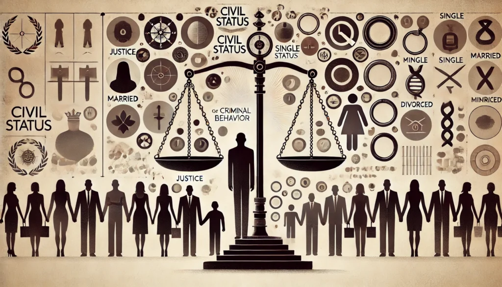 The Influence of Civil Status on Criminal Behavior - CrimPsy