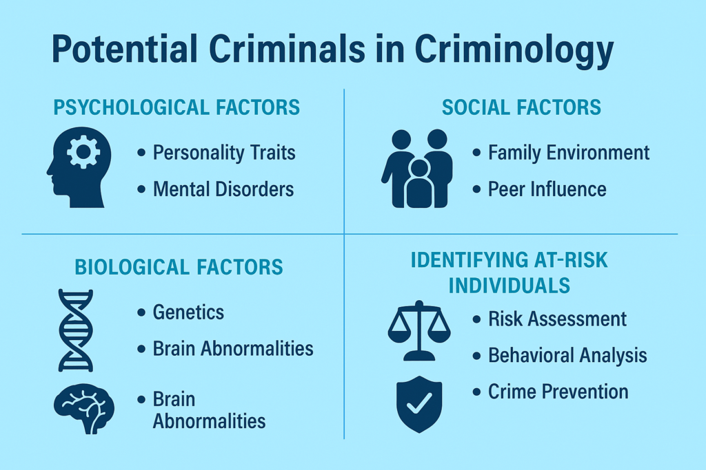 Potential Criminals in Criminology: Understanding Risk Factors and ...