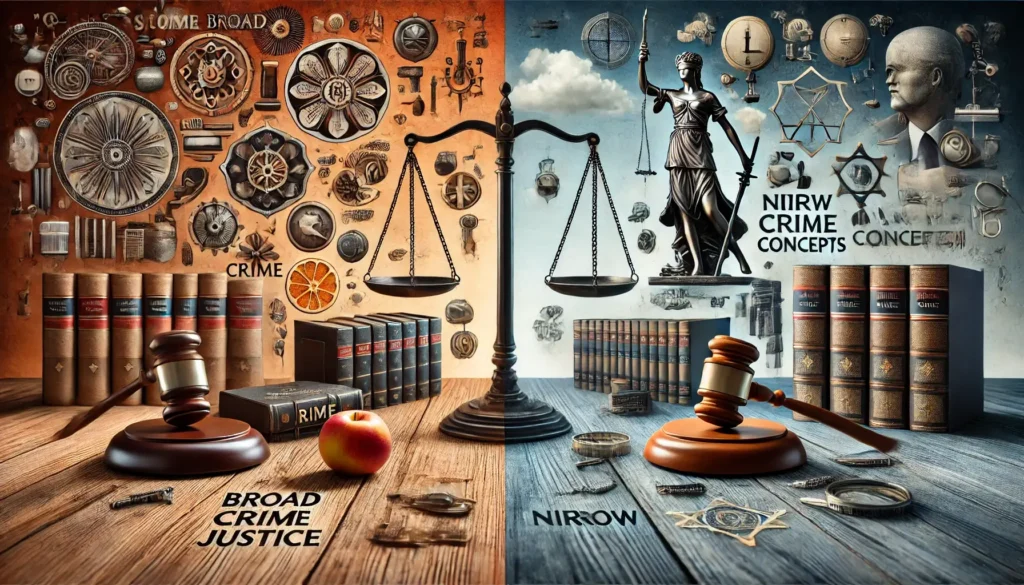 Broad and Narrow Concepts of Crime: An In-depth Analysis 1×2 - CrimPsy