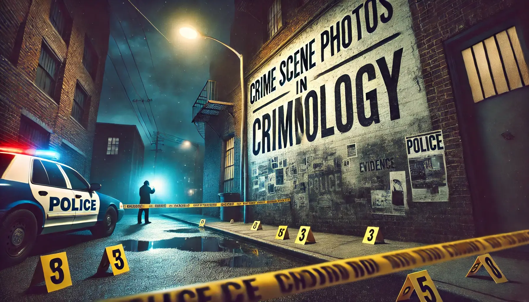 Crime Scene Photos in Criminology: Techniques, Ethics, and Legal Aspects