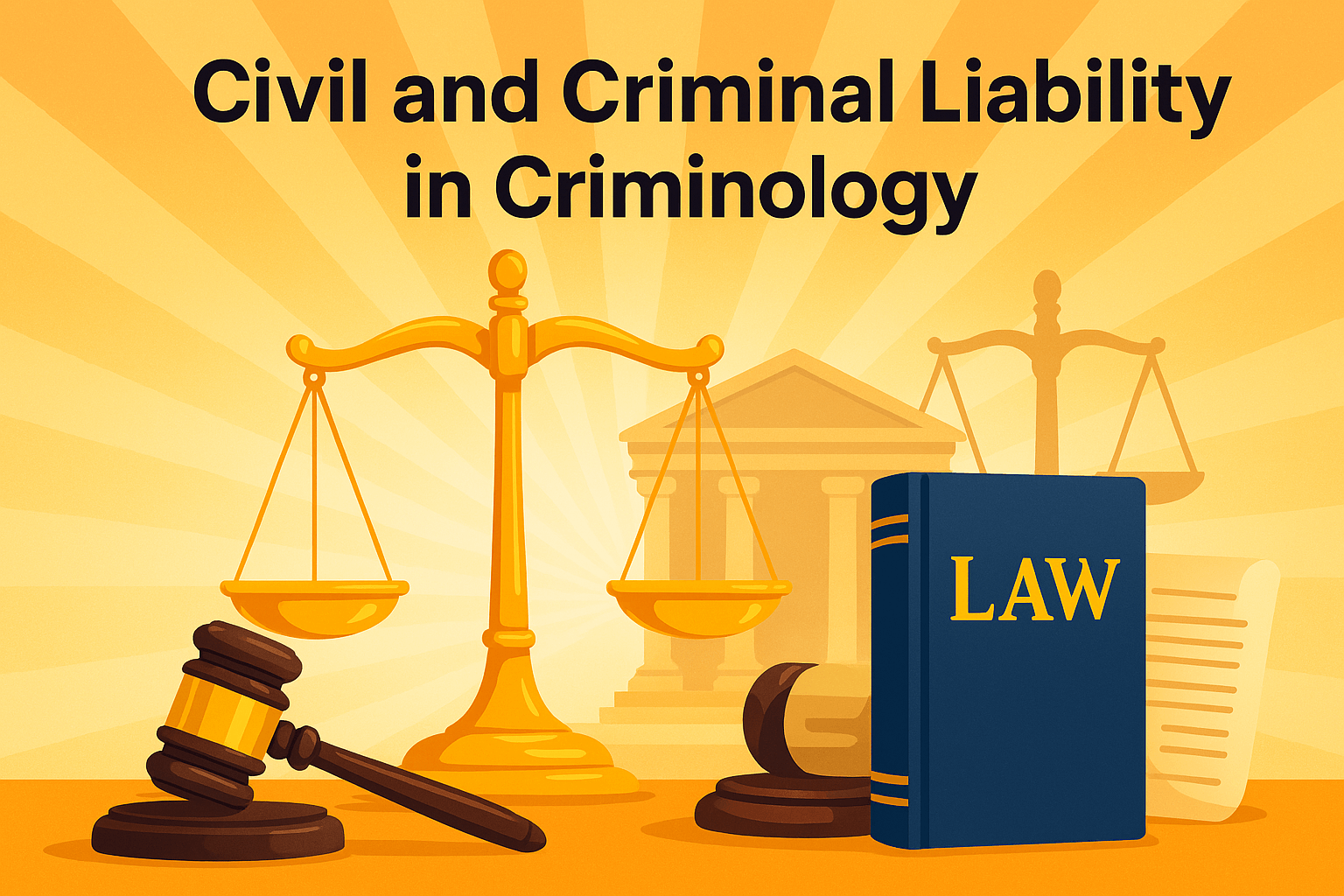 Civil and Criminal Liability in Criminology: Complete Guide with ...