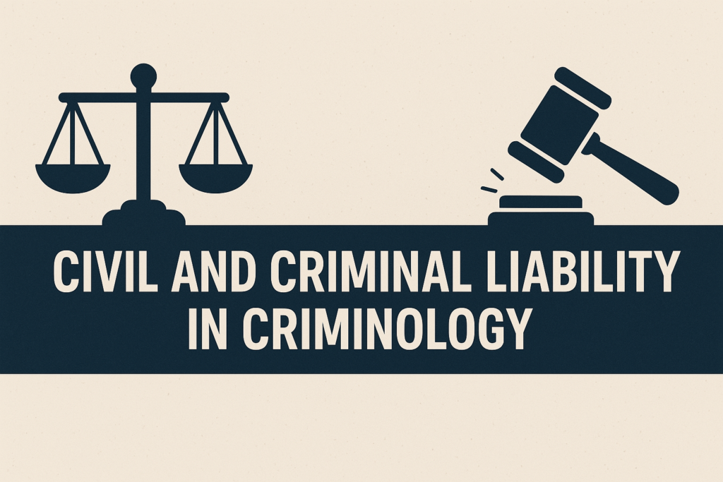 Civil and Criminal Liability in Criminology: Complete Guide with ...