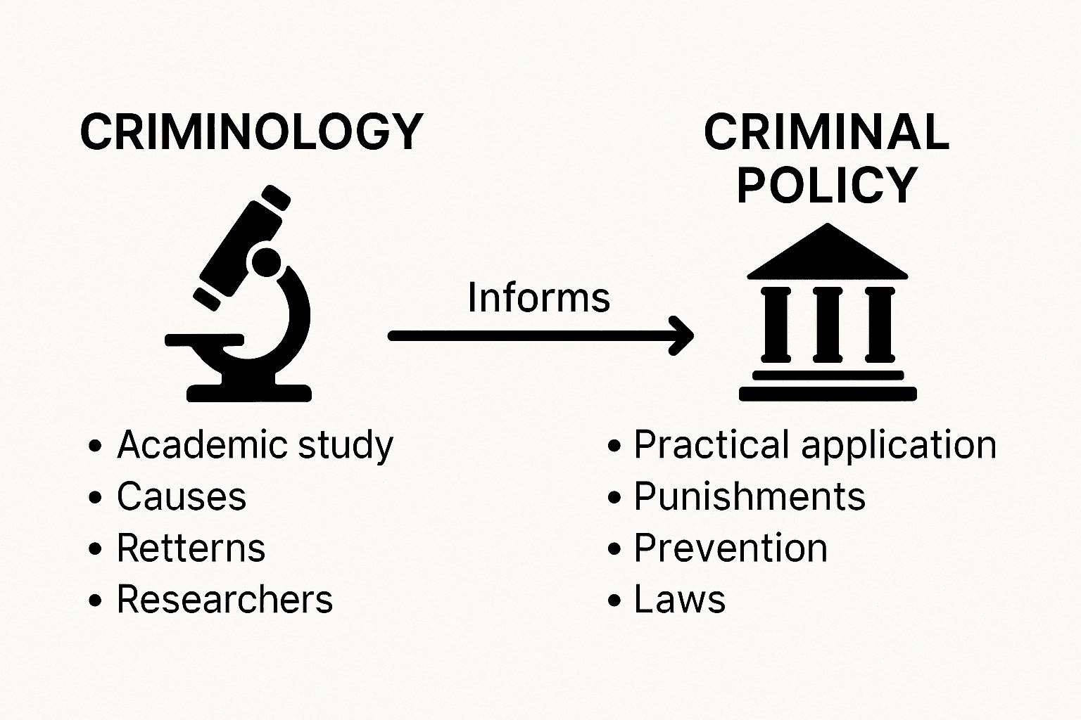 The Relationship Between Criminology and Criminal Policy