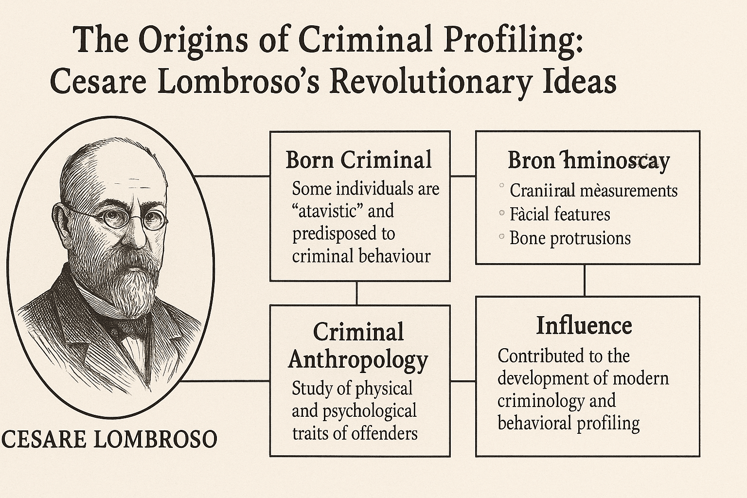 Unveiling Cesare Lombroso: The Mind Behind Criminology's Origins - CrimPsy