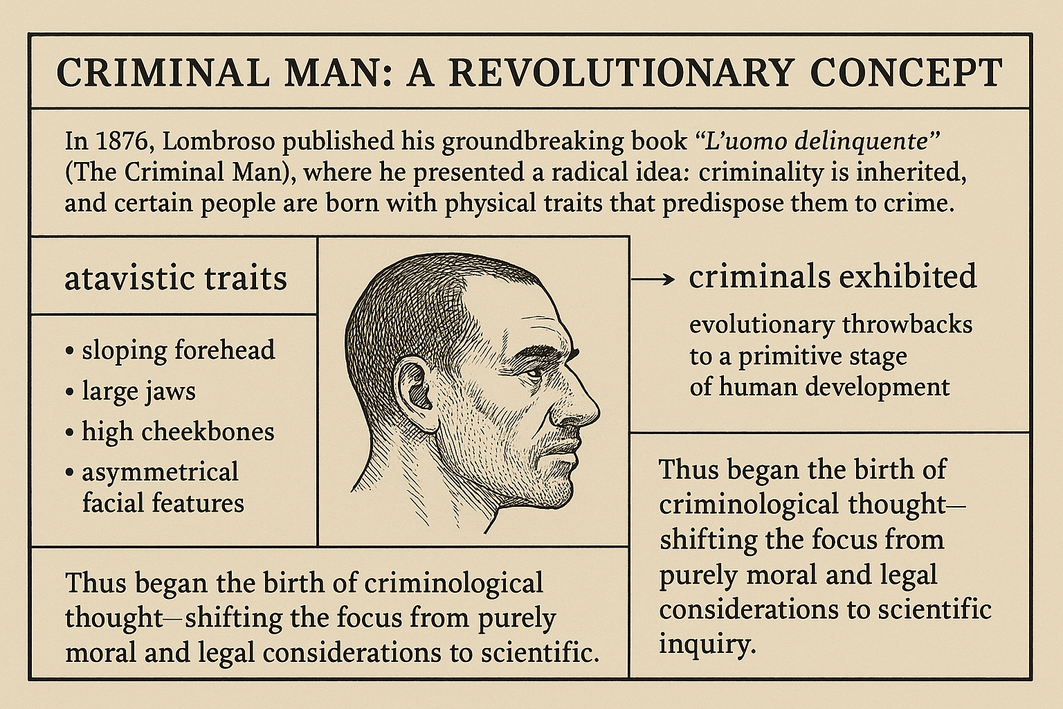 Unveiling Cesare Lombroso: The Mind Behind Criminology's Origins - CrimPsy